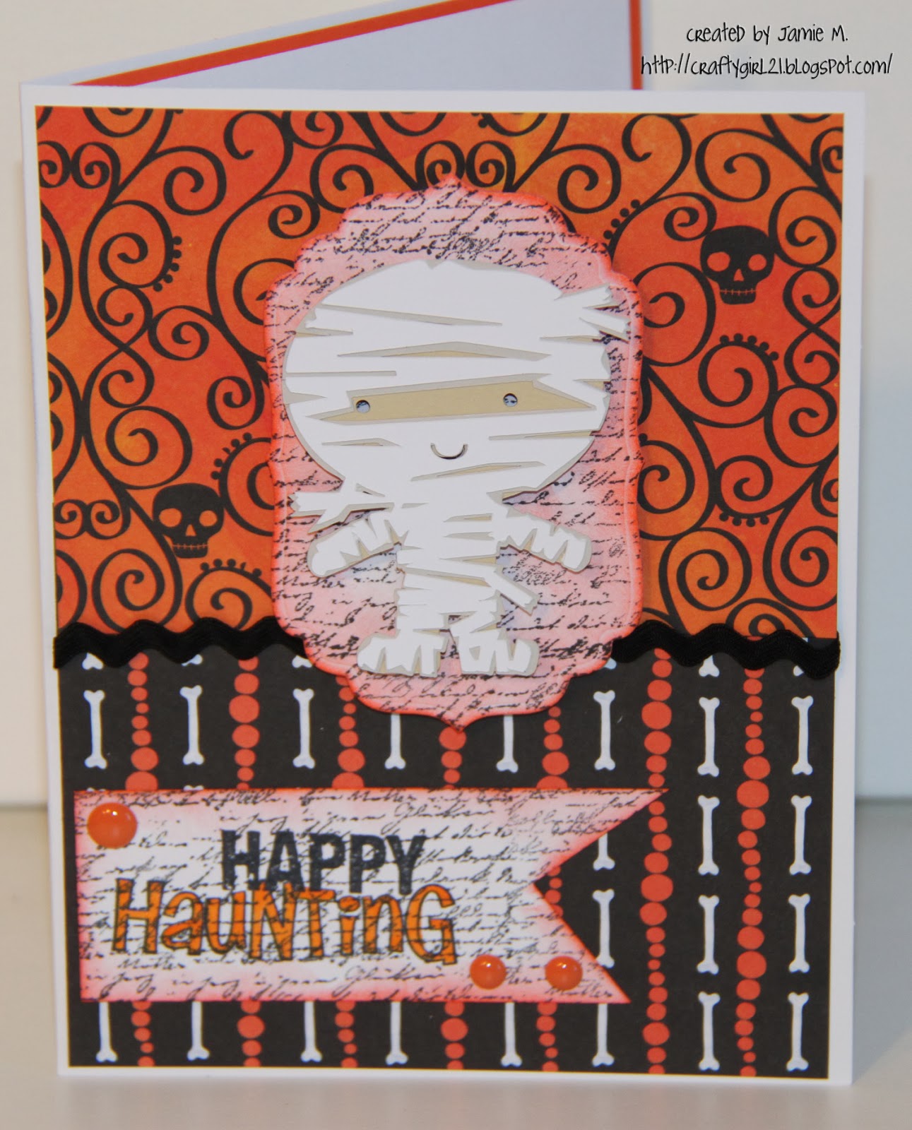 Crafty Girl 21!: Happy Haunting Mummy