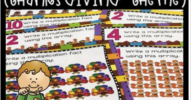 The Best of Teacher Entrepreneurs: Multiplication Array Task Cards ...