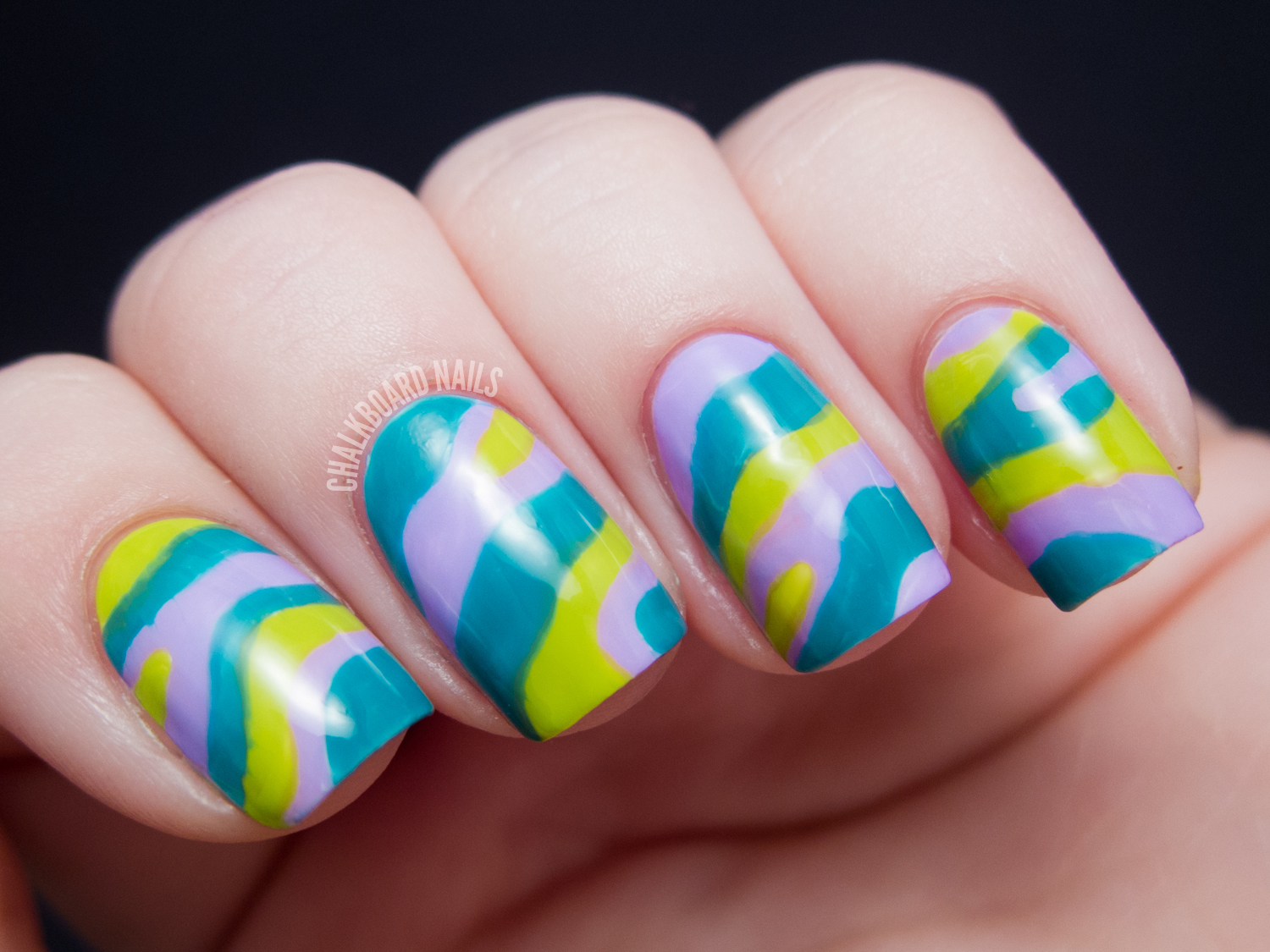LaBarbara Conrad's Pants Print Nail Art | Chalkboard Nails | Phoenix ...