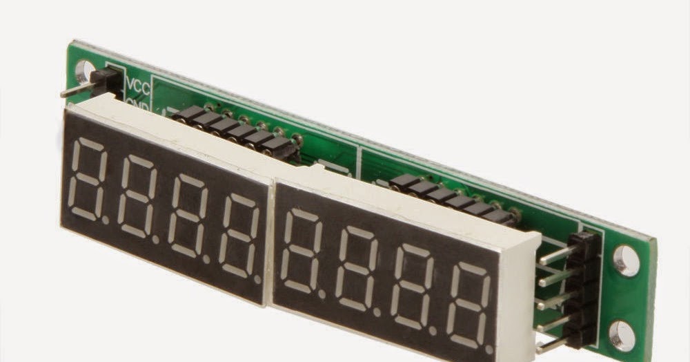 Doz Blog Arduino Gps Clock With Max7219 Driven 7 Segment Displays