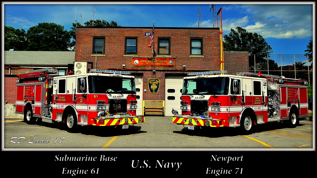 New London County Fire Photos: New Arrivals, U.S. Navy District 6 & 7