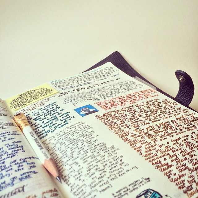 The Journal Diaries- Ellina's Commonplace Notebook / Seaweed Kisses