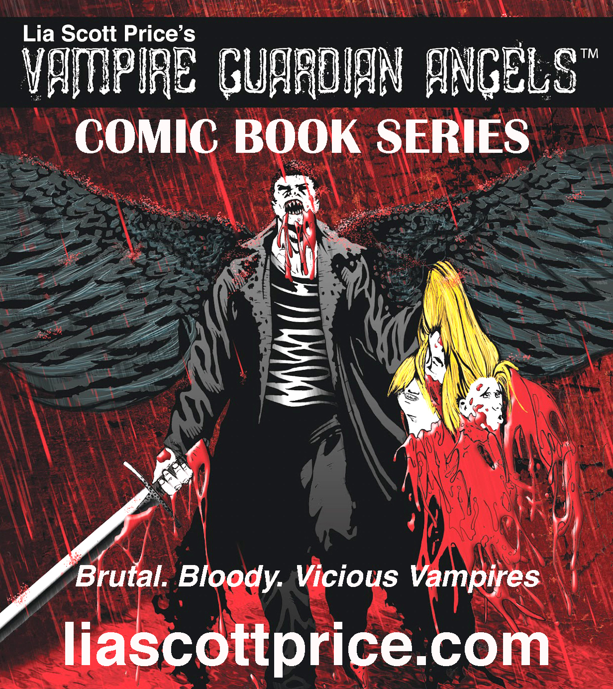 Lia Scott Price's Vampire Guardian Angels Comic Book Series: Move Along ...