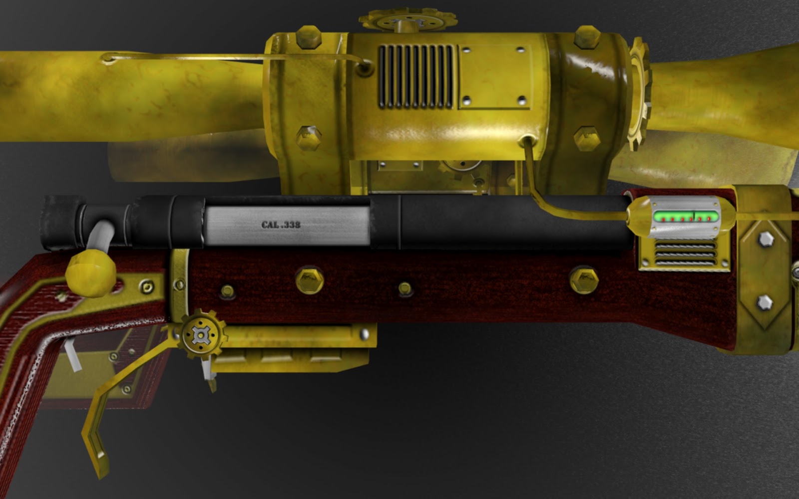 mz3d: Steampunk Sniper Rifle