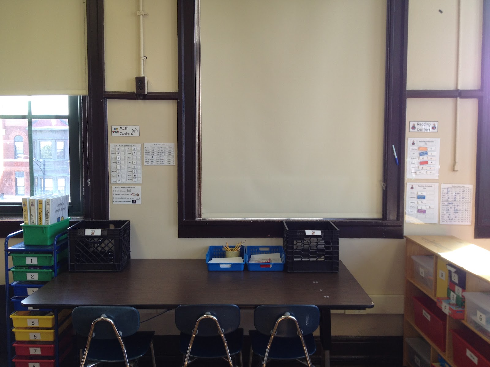 Autism Tank: Classroom Tour: Reading/Math Centers