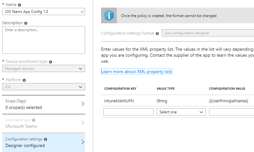 Intune managed devices are receiving MAM policies configured for ...