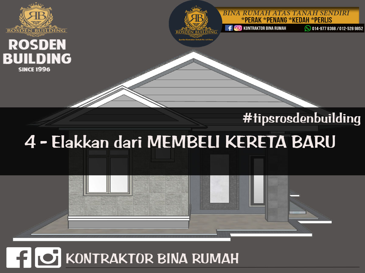 6 CARA KUMPUL DUIT UNTUK BINA RUMAH IDAMAN PERTAMA ANDA! ~ Rosden Building