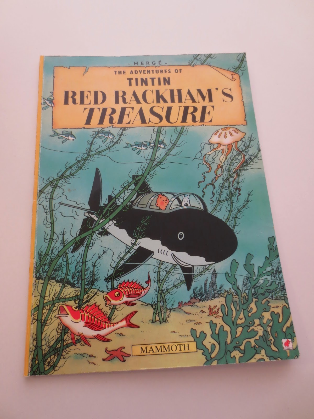 Too many words to tweet: Red Rackham's Treasure - Herge