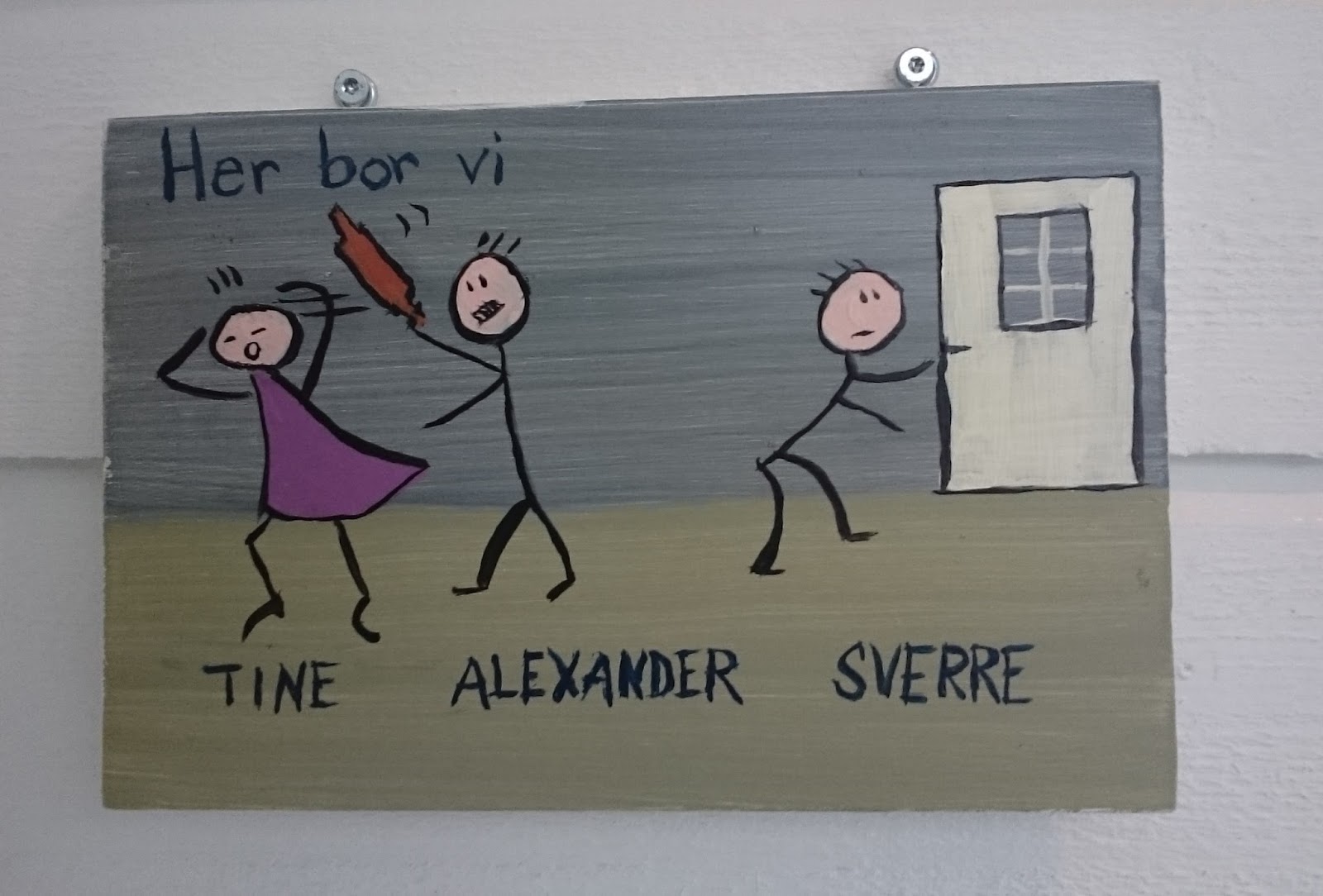 Hobbytine: Awesome hilarious house sign