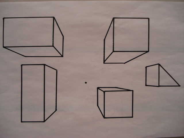 a faithful attempt: Winding One-Point Perspective Drawings