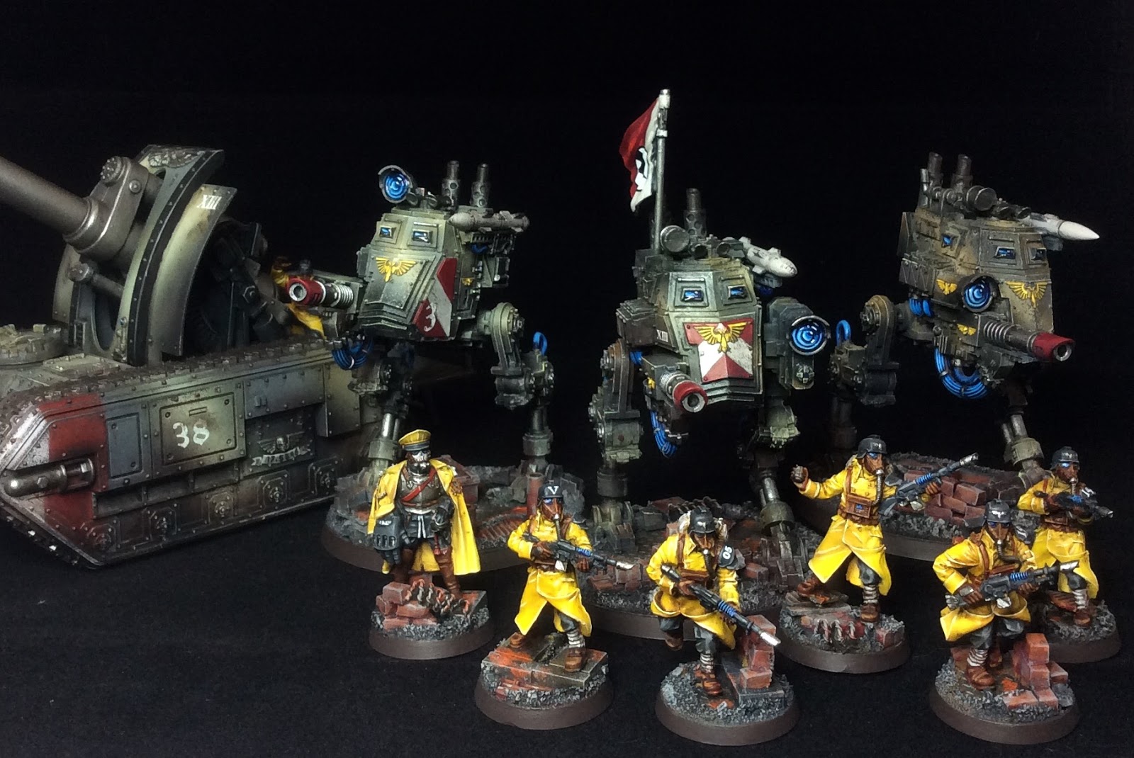 Tabletop Apocalypse: Steel Legion Sentinel Squad!