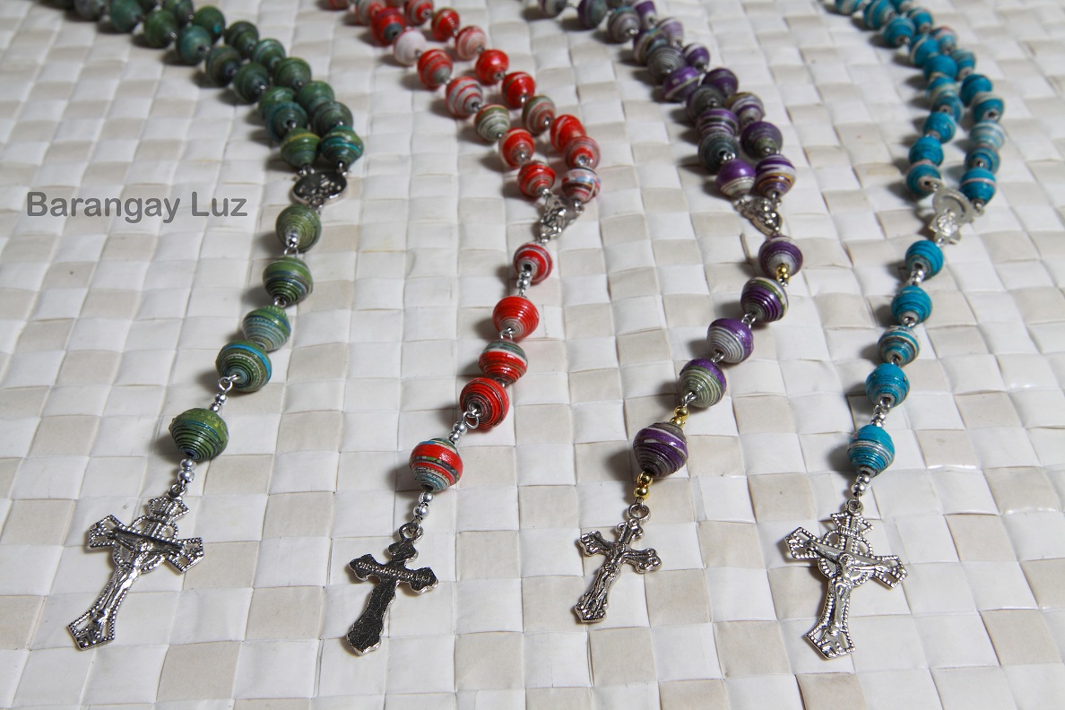 Product from Waste: Paper Beads Rosary