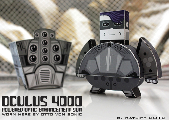 Chemical9: Oculus 4000 : Powered Ocular Enhancement Suit - Paper toy ...