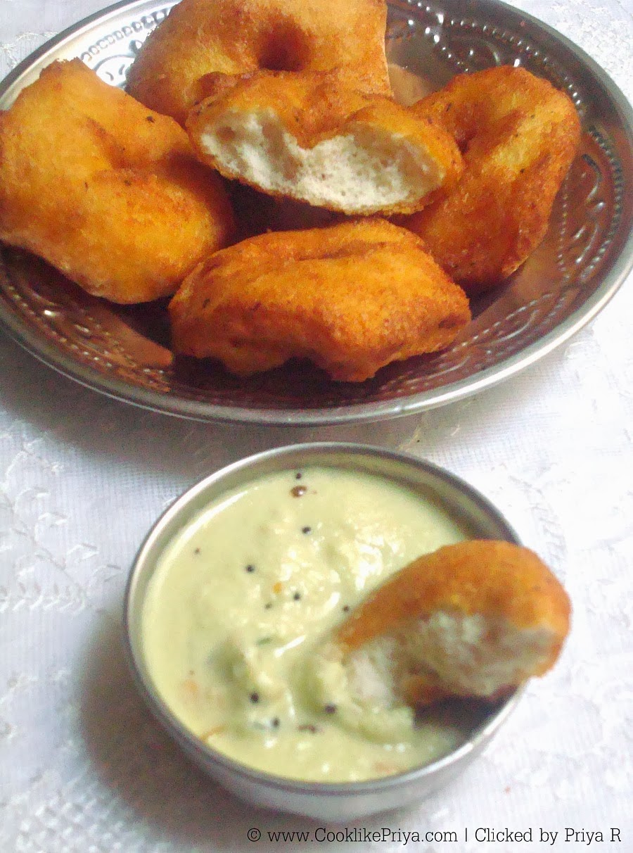Cook like Priya: Medhu Vadai Recipe | Medu Vada Recipe | Ulunthu Vadai ...