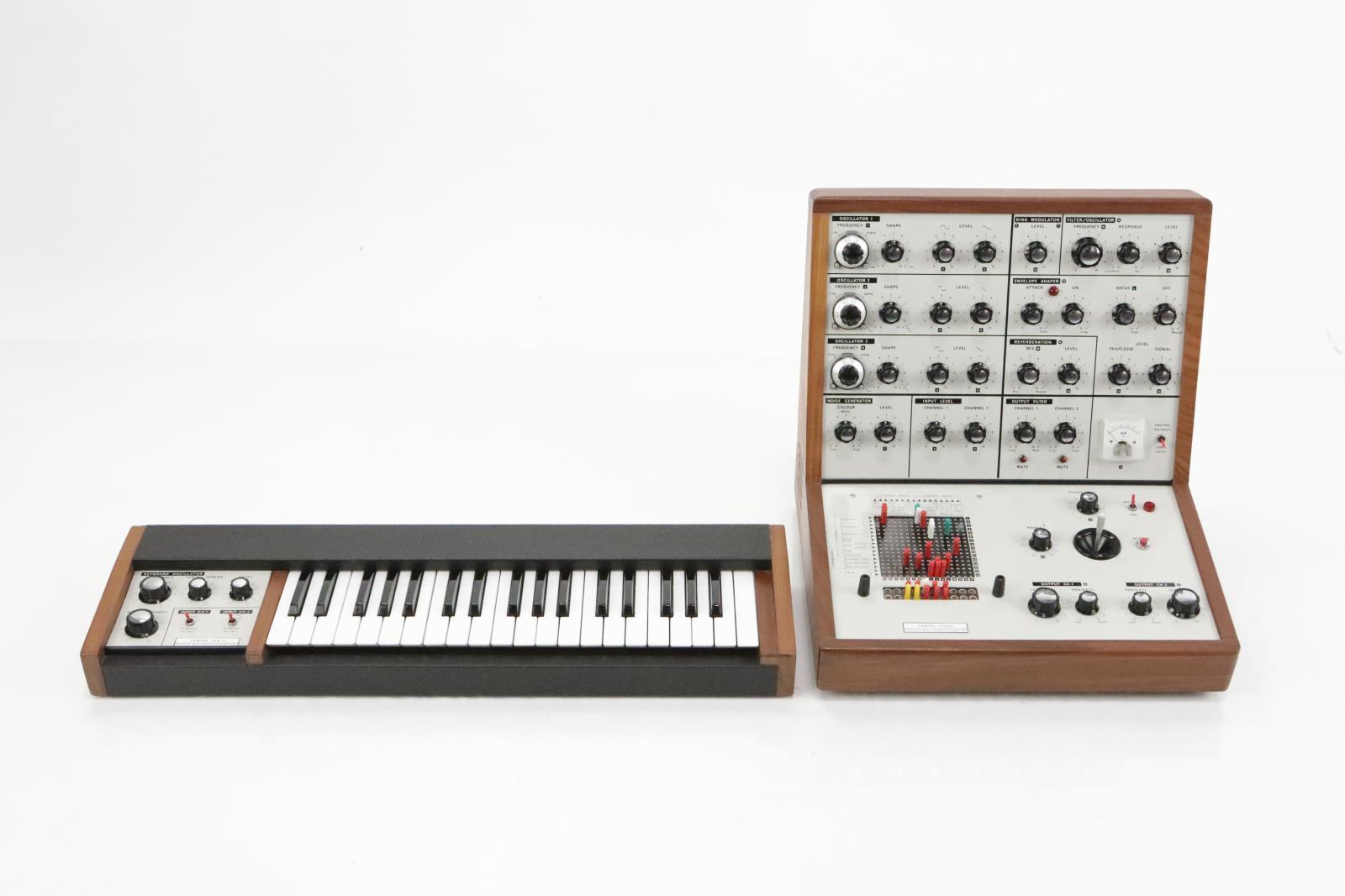 MATRIXSYNTH: EMS Synthi VCS3 The Putney Synthesizer w/ DK1 Keyboard SN ...