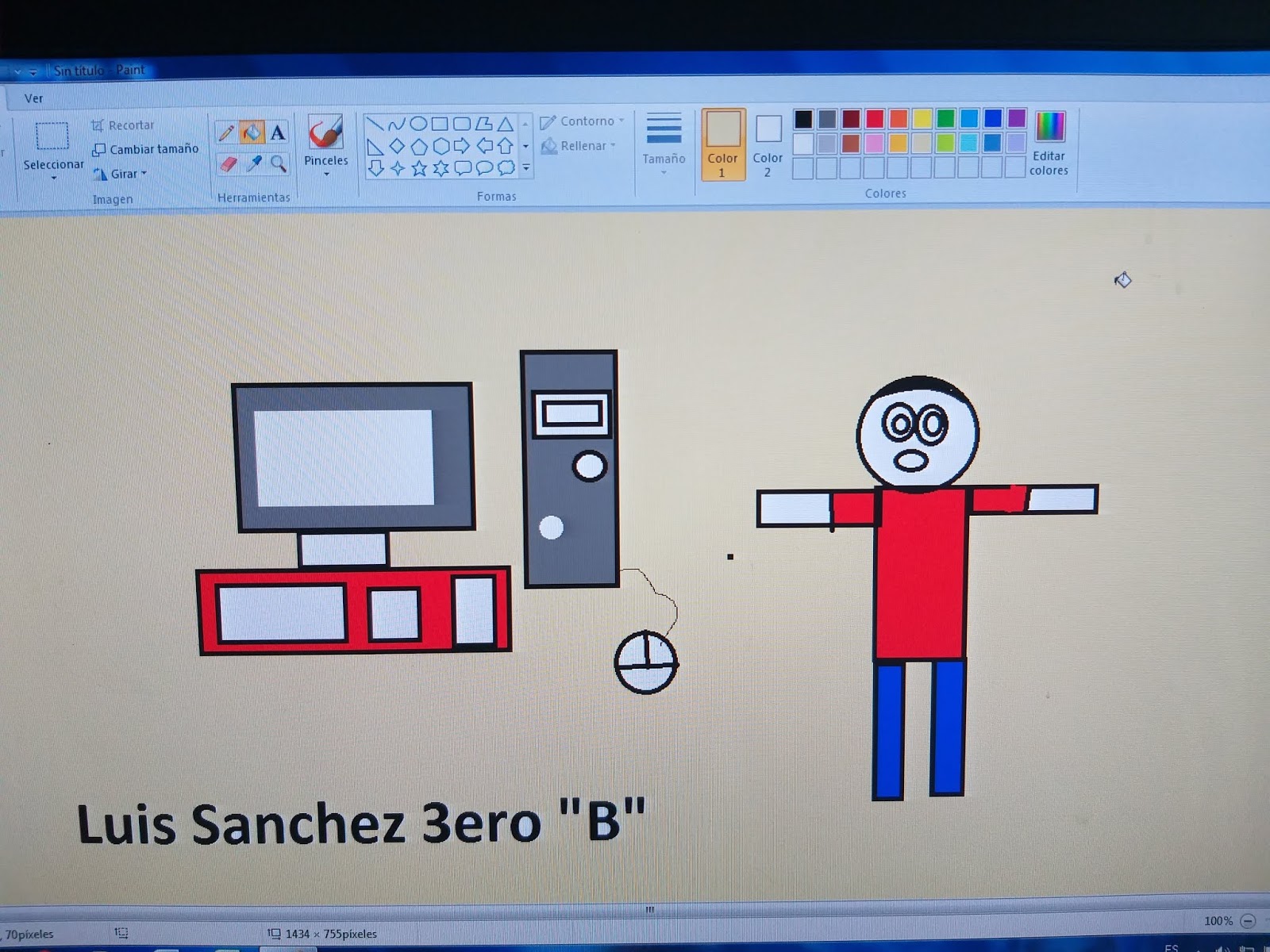 COMPUTACIÓN 3ero PRIMARIA : DIBUJANDO EN PAINT