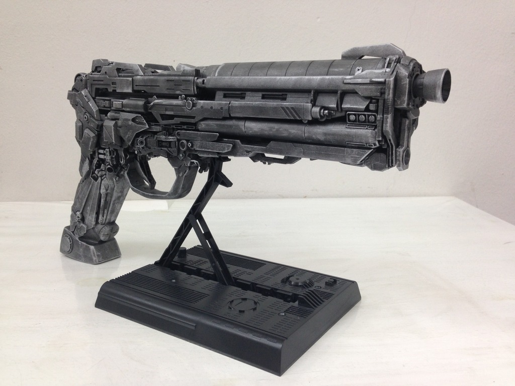 GUNDAM GUY: Gundam Model 'Kit Bash' Magnum Pistol - Custom Build