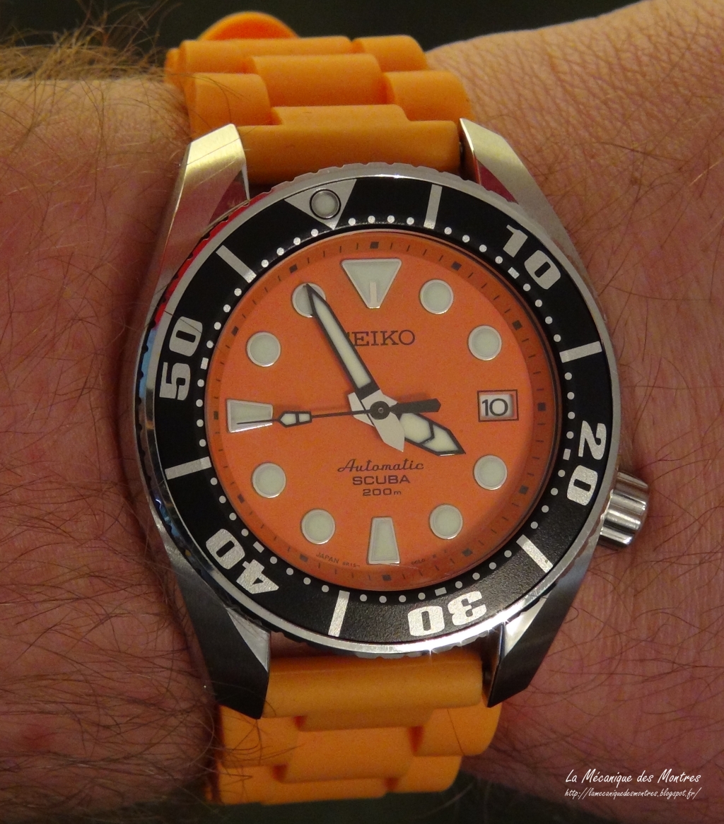 Revue Seiko SBDC005 : Mes bracelets pour la Sumo