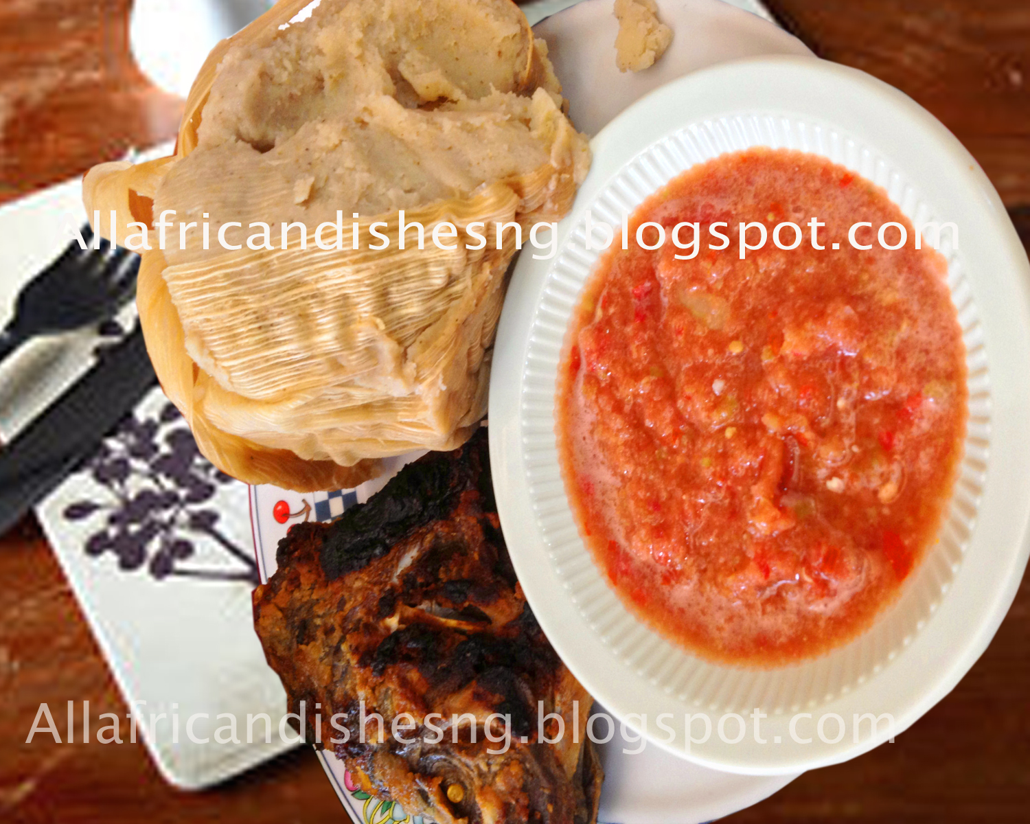 ALL AFRICAN DISHES: HOW TO MAKE KOM-KENKEY (TOGO RECIPES)