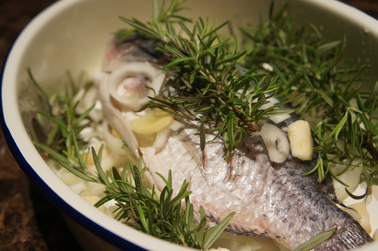Say My Kitchen: Rosemary & Lemon Baked Fish 迷迭香柠檬烤鱼