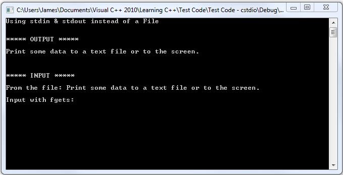 Lessons In Coding Using Stdin And Stdout In C And C