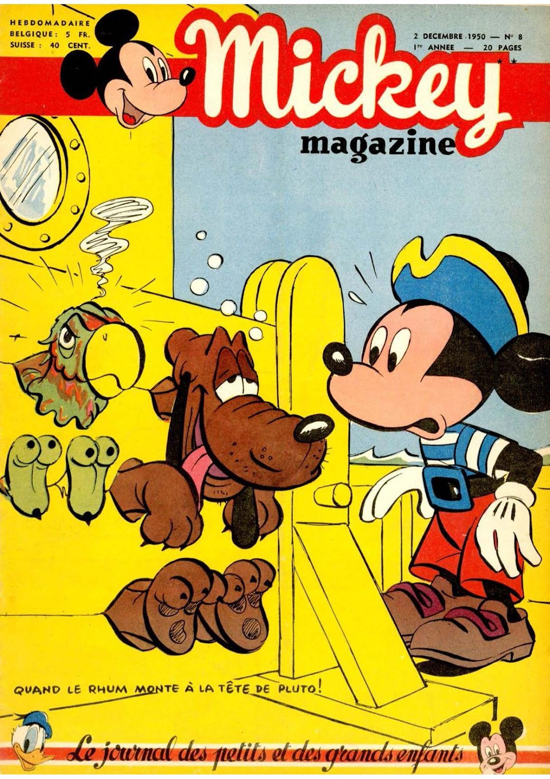 Le journal de Mickey: Mickey magazine 008