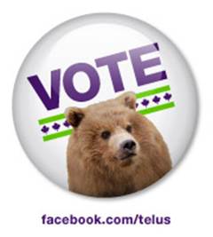 TELUS Cast Your Vote Contest - Let's Vote for the Grizzly Bear ...