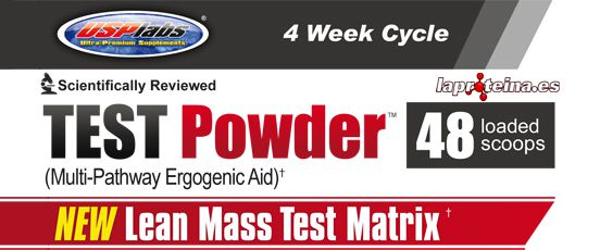 SUPLEMENTOS DEPORTIVOS: TEST POWDER™ 240 GRAMOS