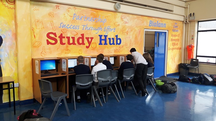 MsBergin'sBlog: The positive impact of the Study Hub in our school