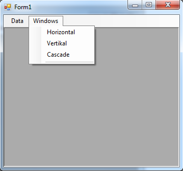 Tutorial Komputer: Membuat Menu MDI Application Di Vb.Net