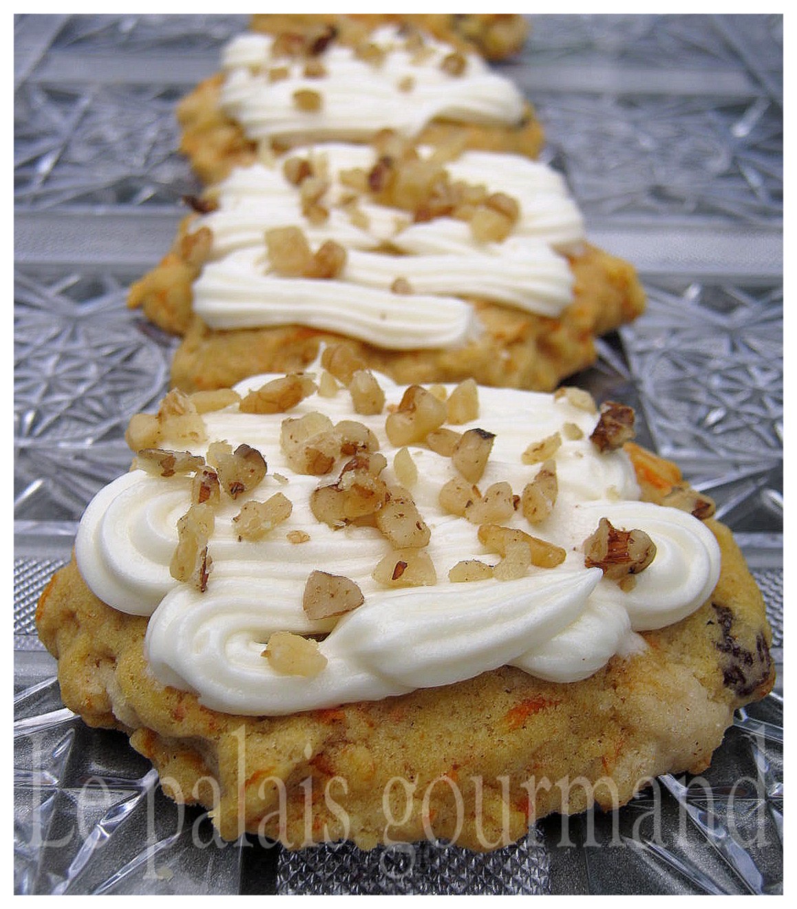 Le palais gourmand: Biscuits "gâteau" aux carottes