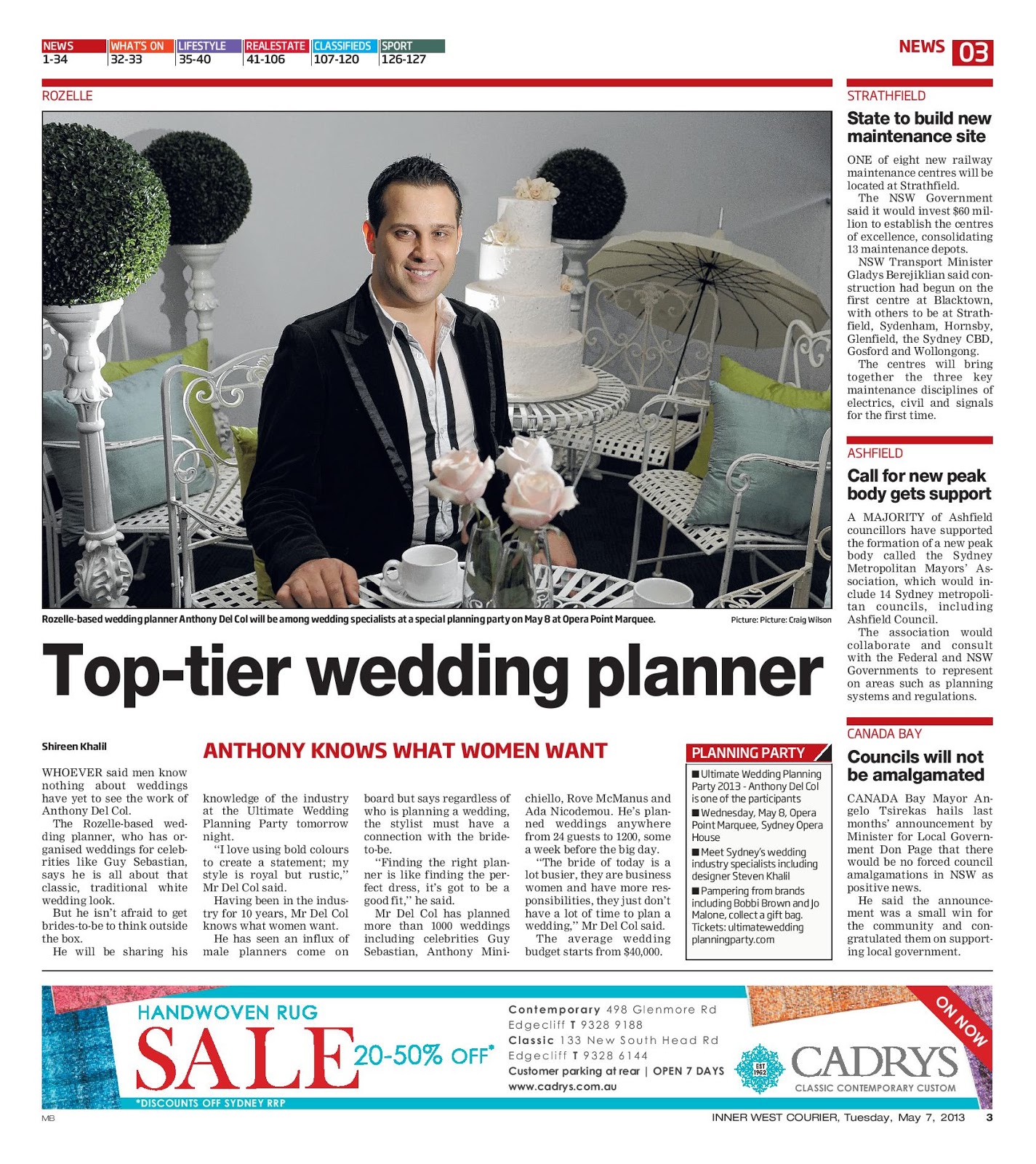 Anthony Del Col: Final Interview | Celebrity 2014