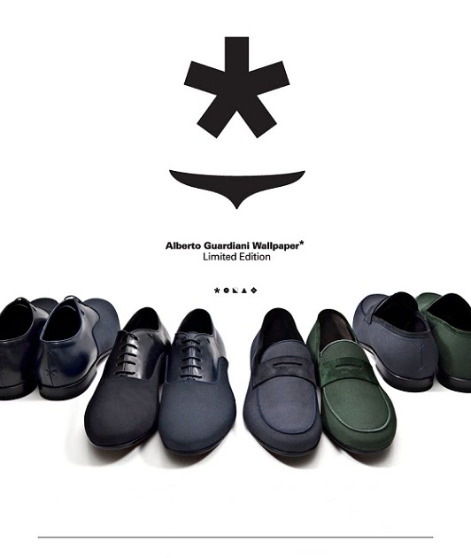 mylifestylenews: Alberto Guardiani X Wallpaper* Limited Edition Shoes