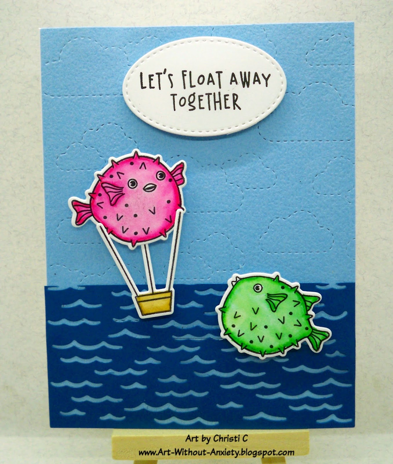 The Diva's that cut ....paper!: Let's Float Away Together