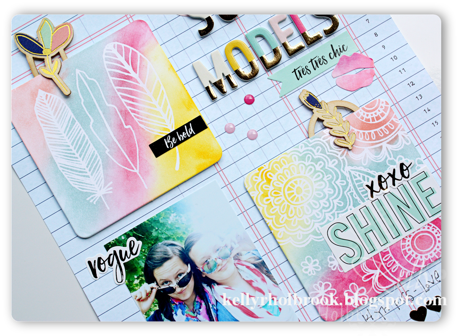 Creating Chaos: Scrapbook Circle: 1 Product/2 Ways