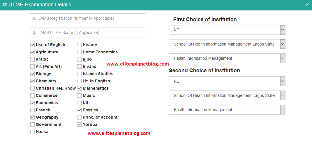 JAMB 2017/2018 New Regularization Guidelines And Steps In Obtaining ...