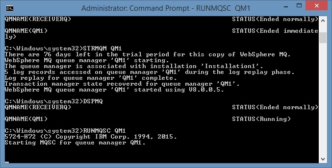 Middleware technologies: Distribution Setup in Websphere MQ or Point to ...