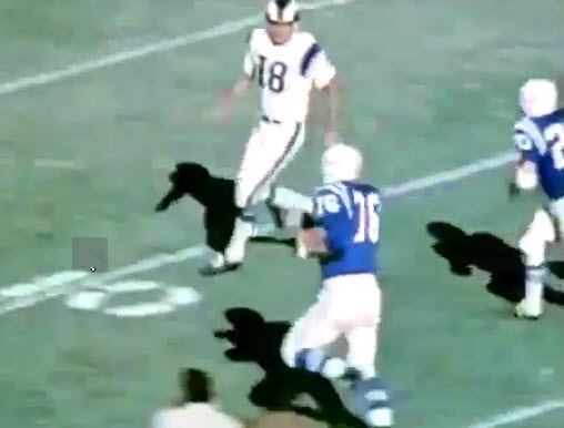 Pro Football Journal: Rams vs. Colts—October 27th, 1968