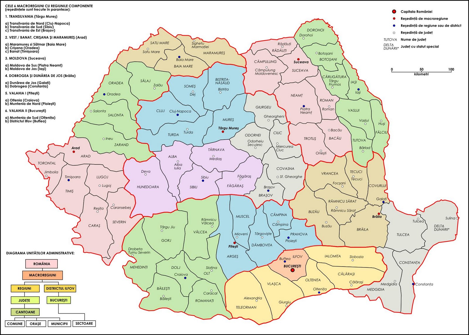 DEFERLĂRI: O nouă împărţire administrativă a României?