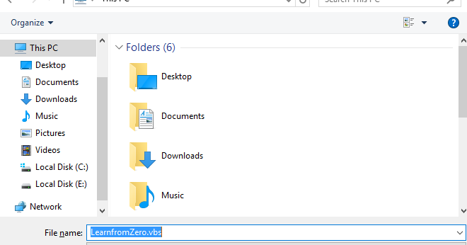 Prank your friends by using vbs (visual basic script) ~ Learn From Zero