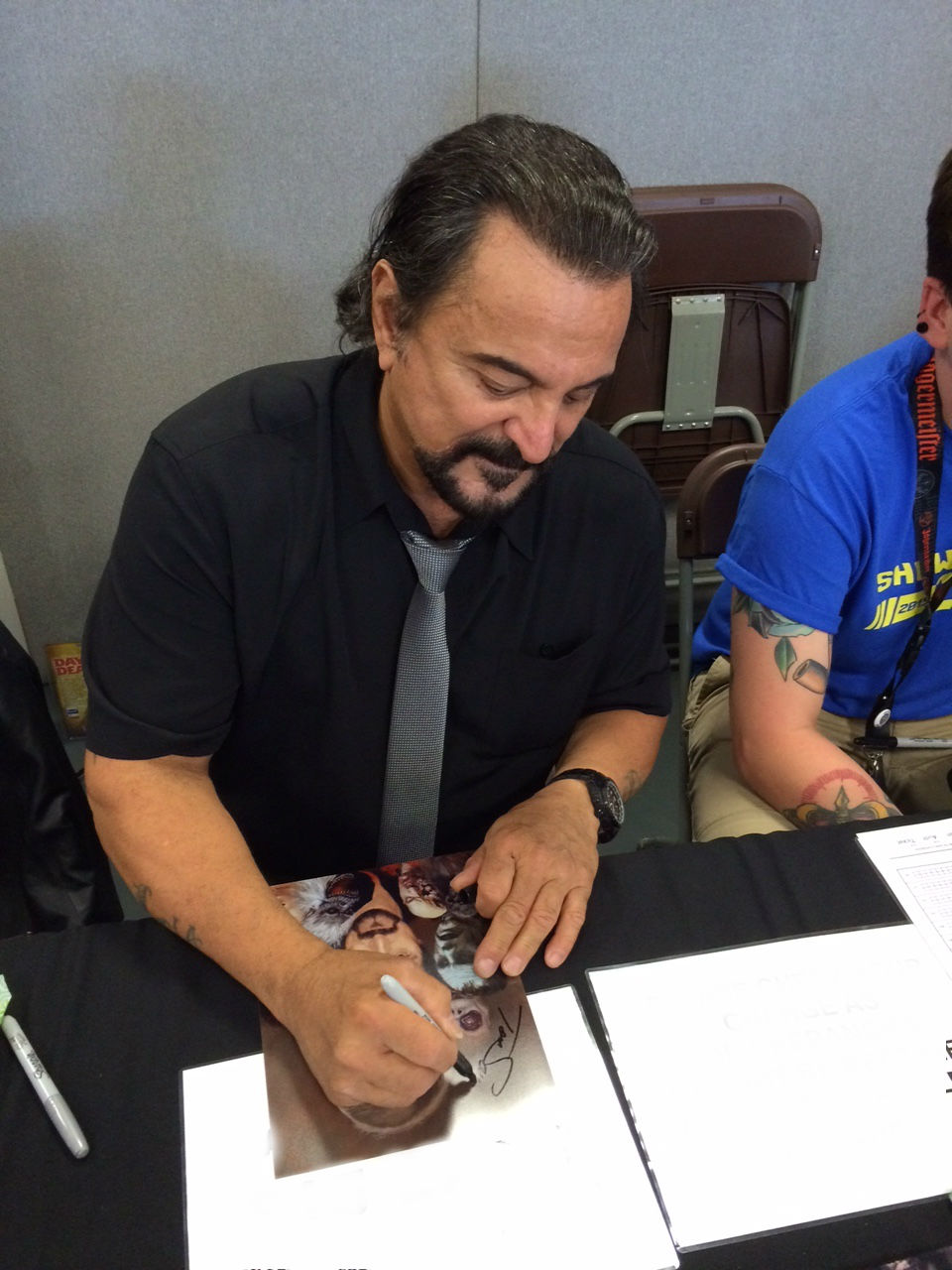 Celebrity Signings: Tom Savini (Actor, Horror Make-Up Effects Artist)