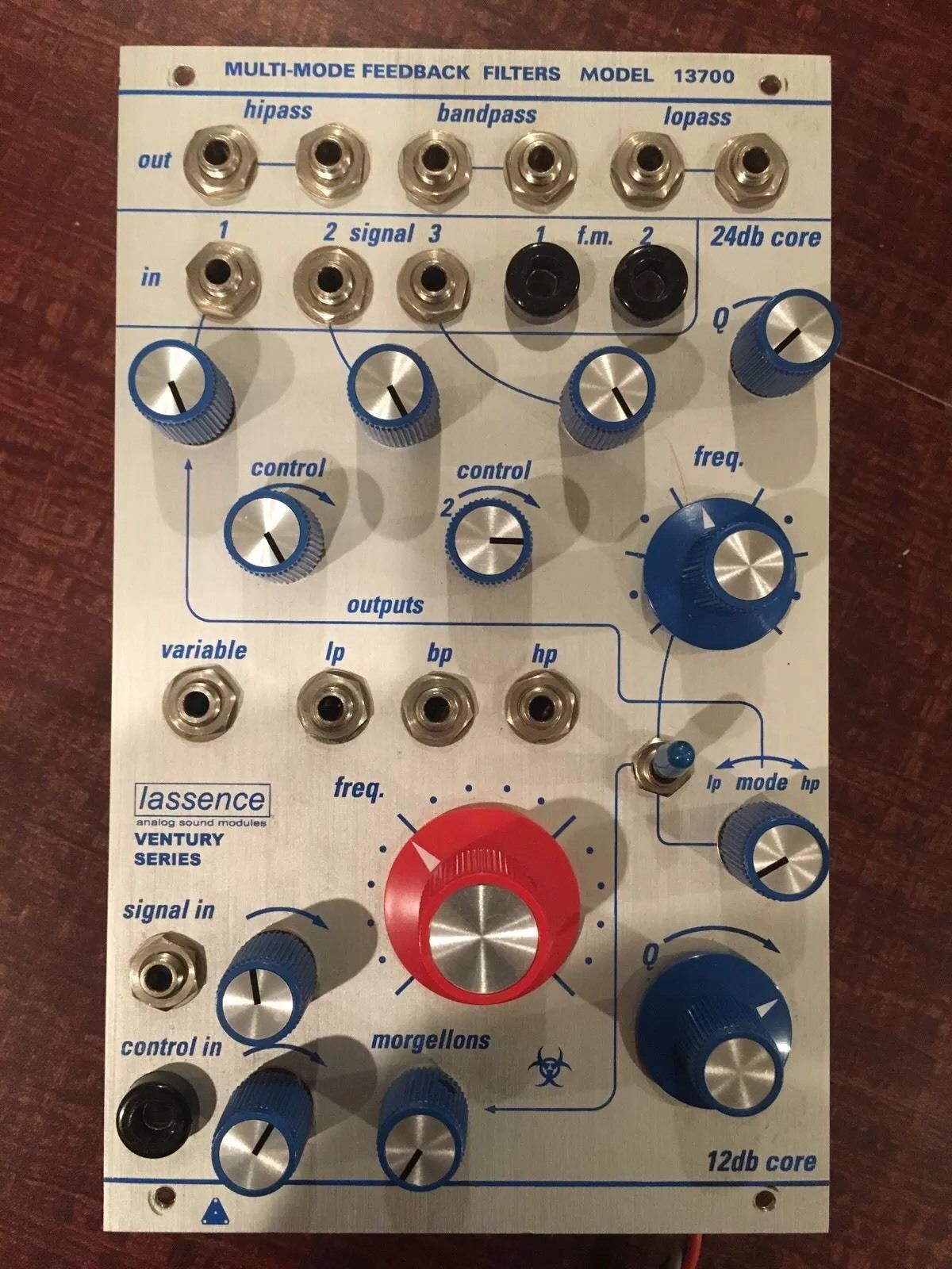 MATRIXSYNTH: Buchla 13700 Dual Multi Mode VCF