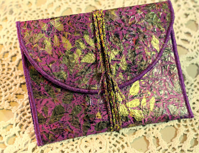 Stamps and Stencils : Adventures with 'Fabric' Paper.