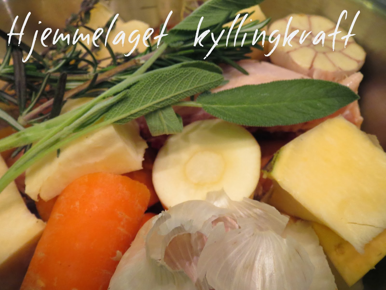 Hjemmelaget kyllingkraft - smågodt