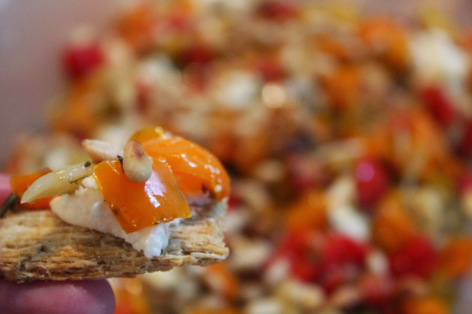 Imperfect Polish: Garlic & Herb Goat Cheese with Peppers