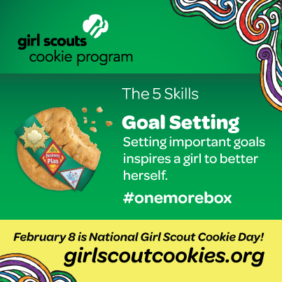 A Year in the Life of a Girl Scout: National Girl Scout Cookie Day!