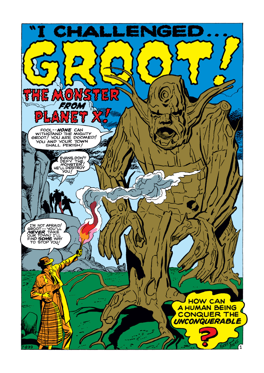 WBG+: 1960 The First Appearance Of Groot In Tales to Astonish #13: I ...