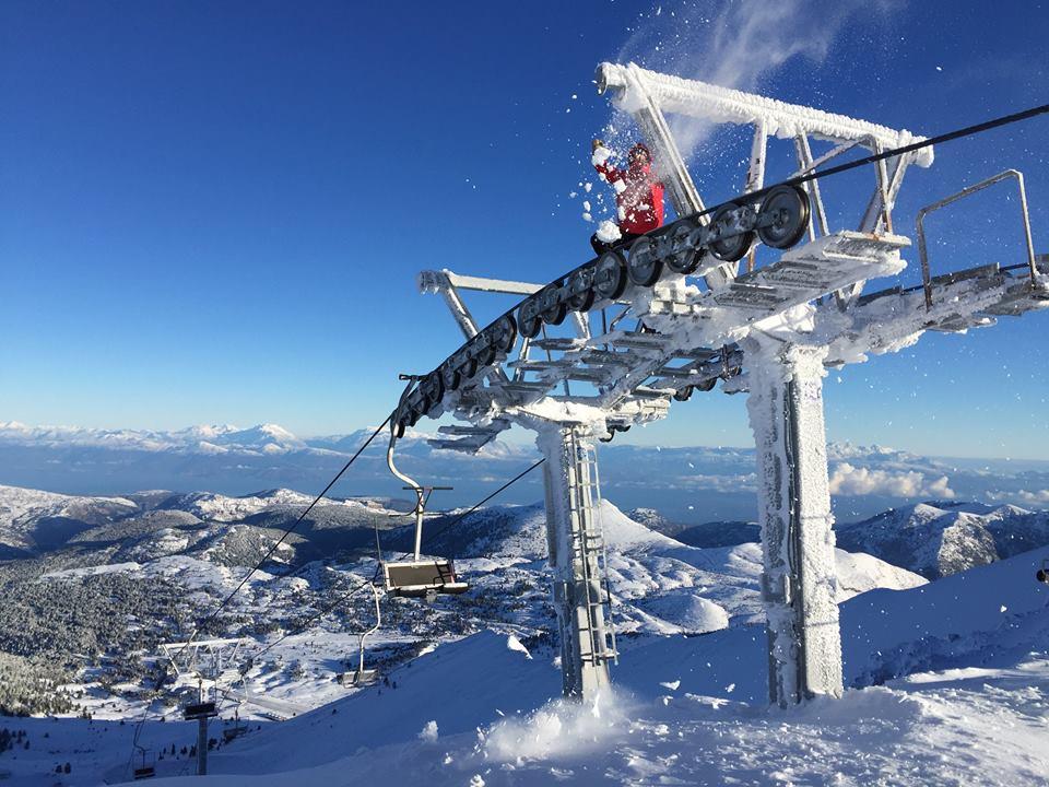 ΧΙΟΝΟΔΡΟΜΙΚΟ ΚΑΛΑΒΡΥΤΩΝ - Όλοι οι αναβατήρες σε λειτουργία (φωτο ...