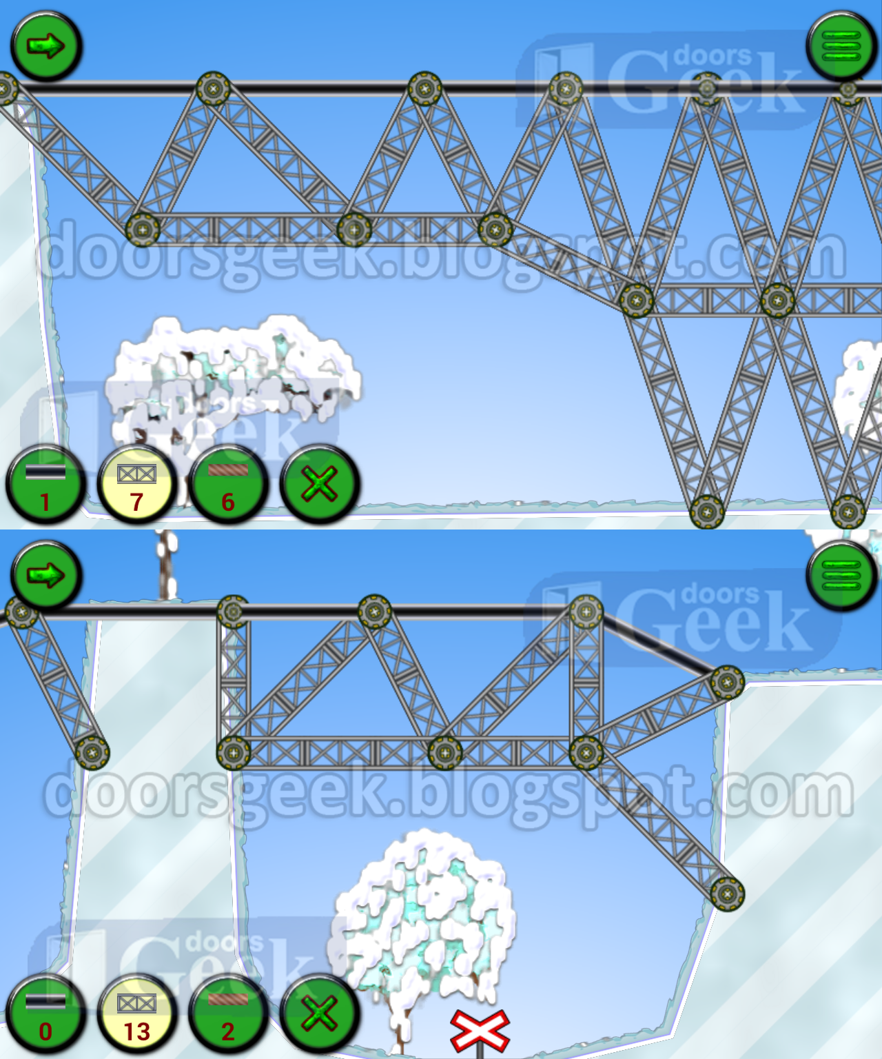 Railway bridge [Train 3] Level 24 ~ Doors Geek