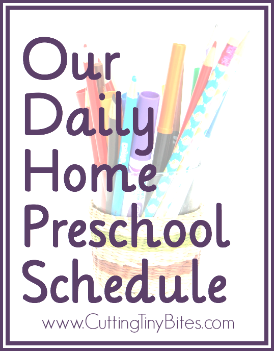 Home Preschool Schedule | What Can We Do With Paper And Glue